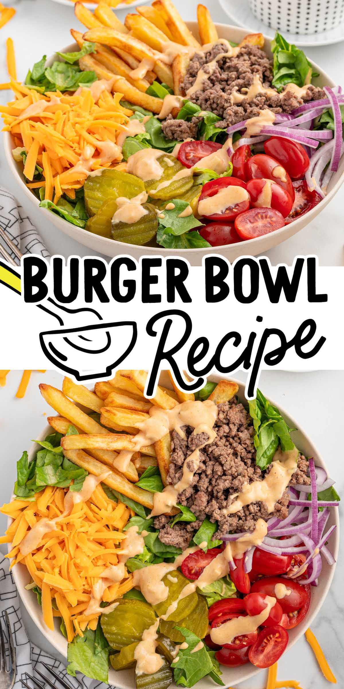 Burger Bowl Recipe - Spaceships and Laser Beams