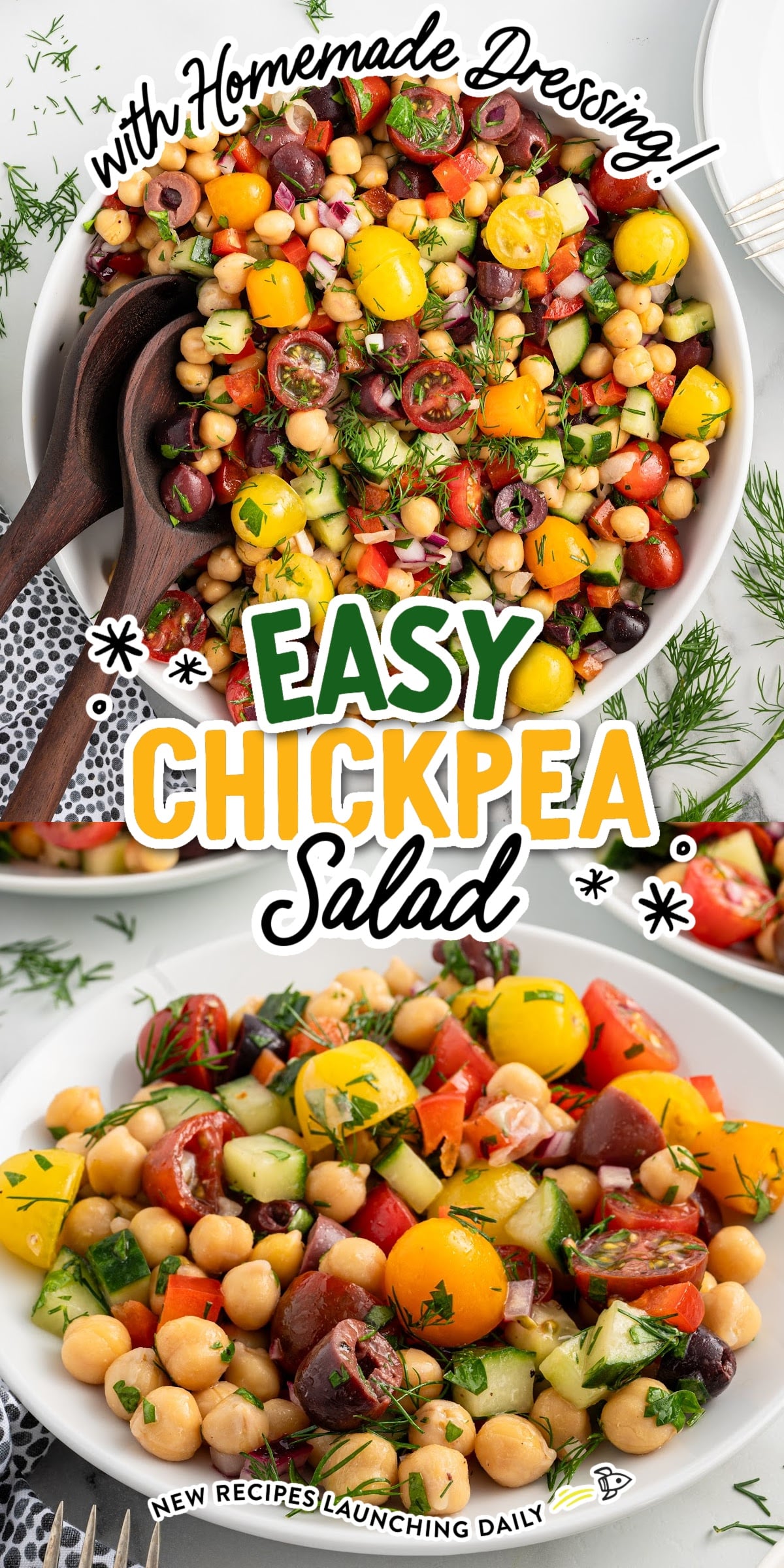 Chickpea Salad - Spaceships and Laser Beams