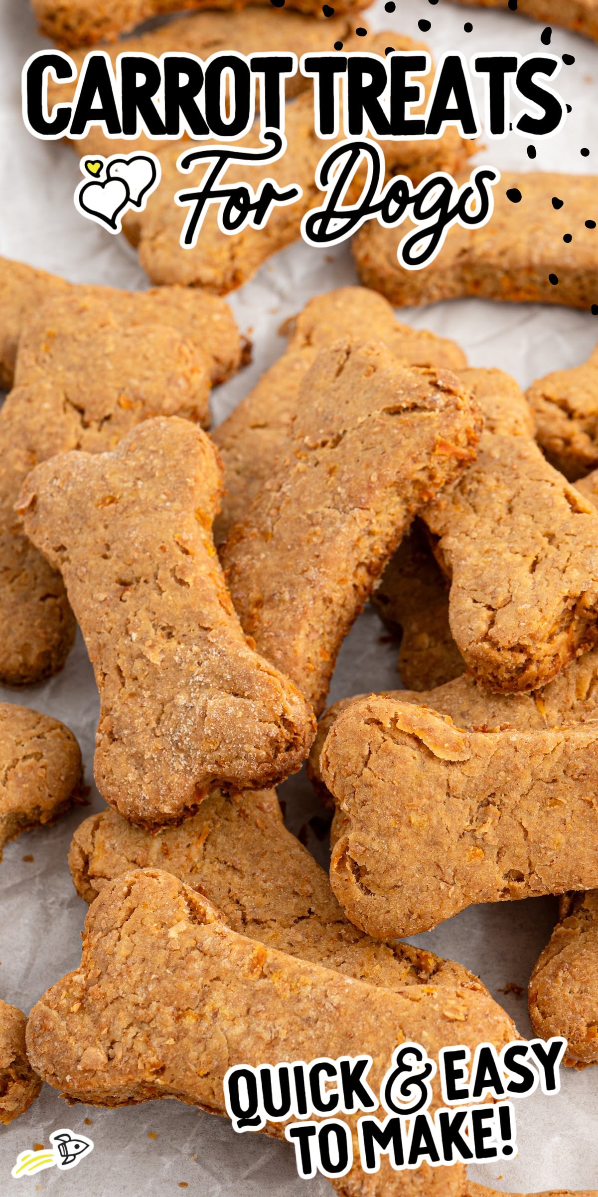 Carrot Dog Treats - Spaceships and Laser Beams