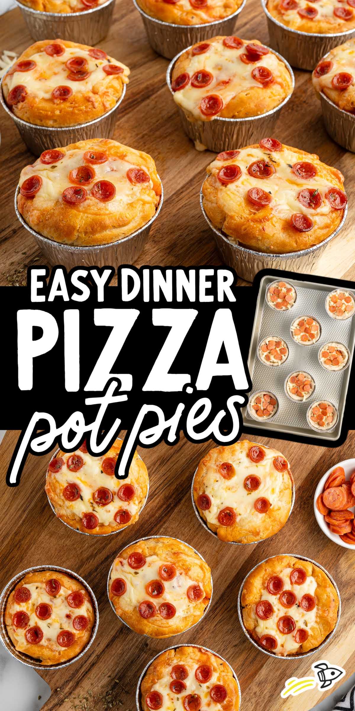 Deep Dish Pizza Pot Pies - Spaceships and Laser Beams