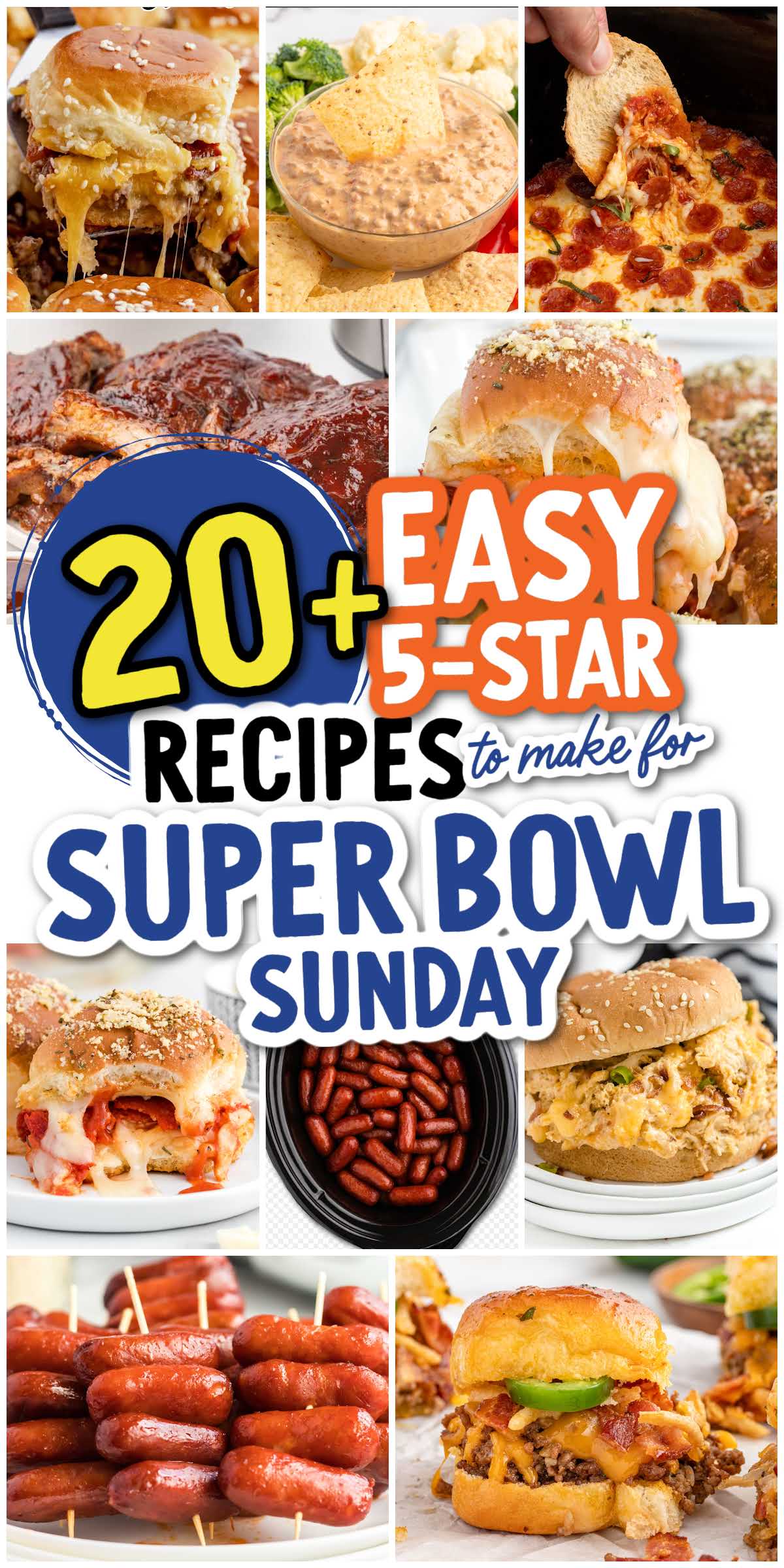 20+ Super Bowl Recipes for Game Day - Spaceships and Laser Beams