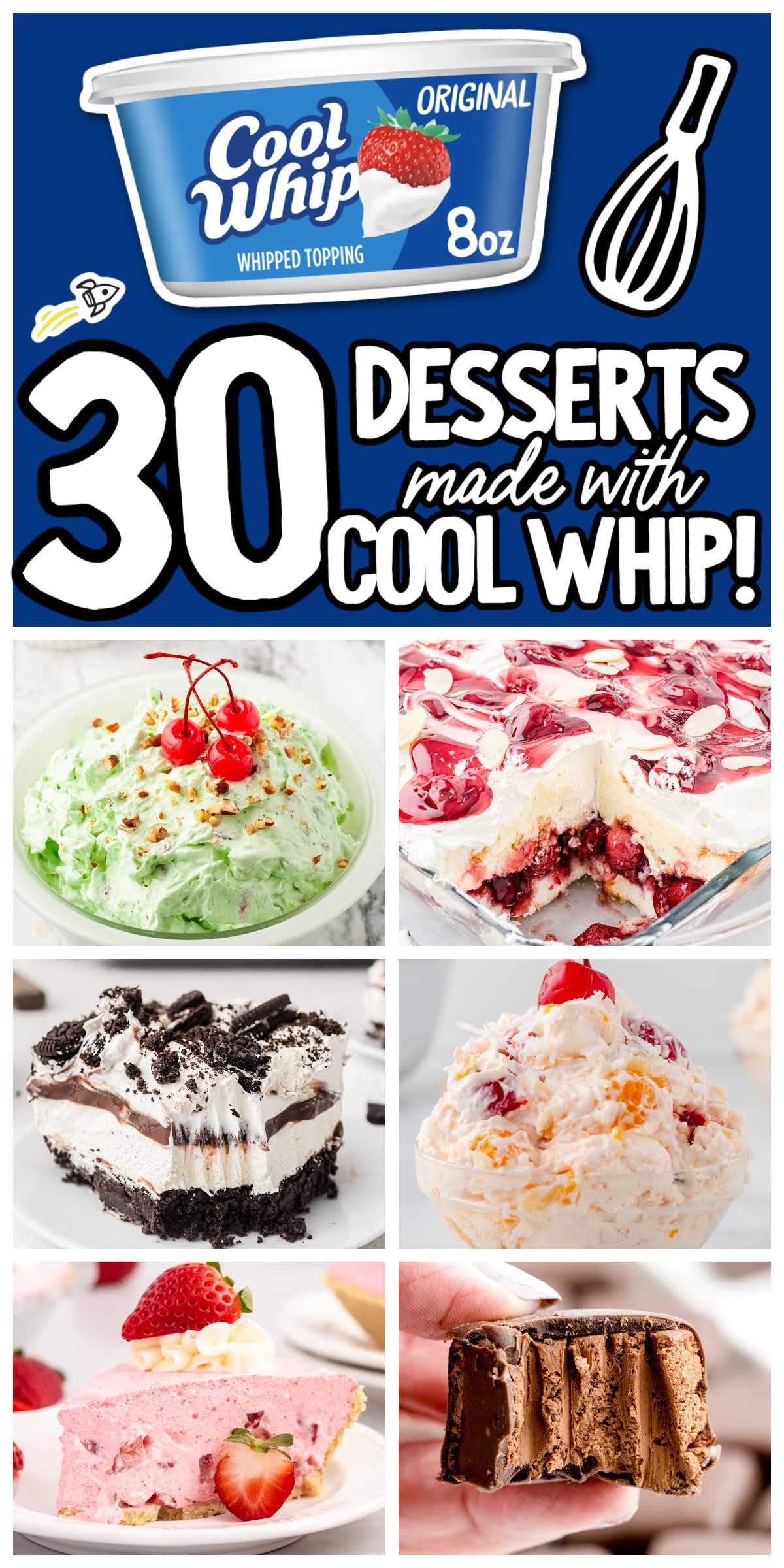 30+ Cool Whip Desserts - Spaceships and Laser Beams
