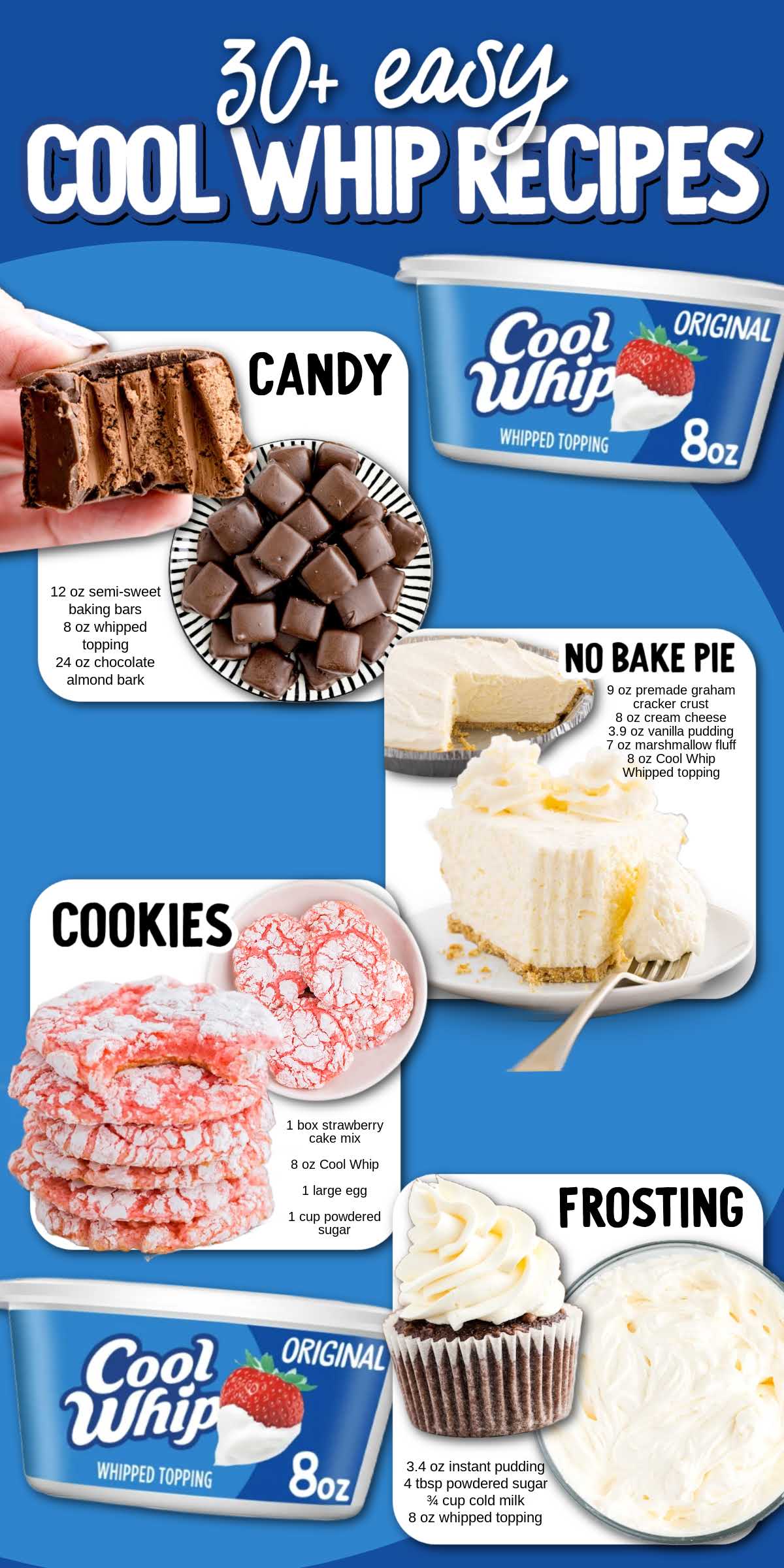 30+ Cool Whip Desserts - Spaceships and Laser Beams