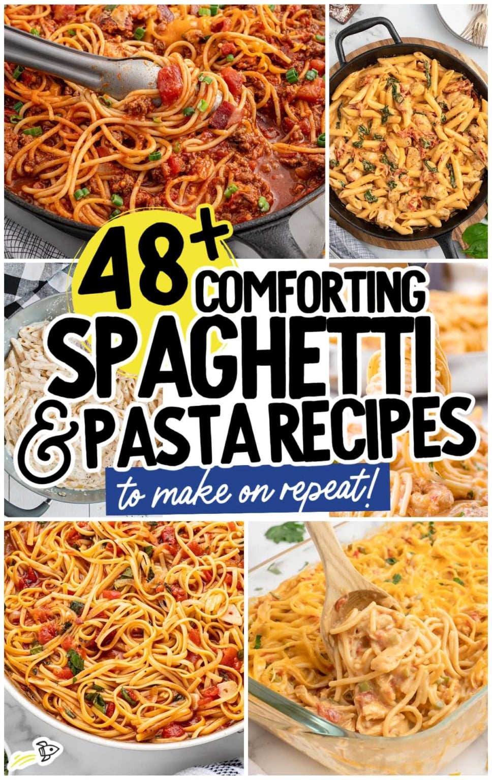 48+ Comforting Pasta & Spaghetti Dinners to Make on Repeat - Spaceships ...