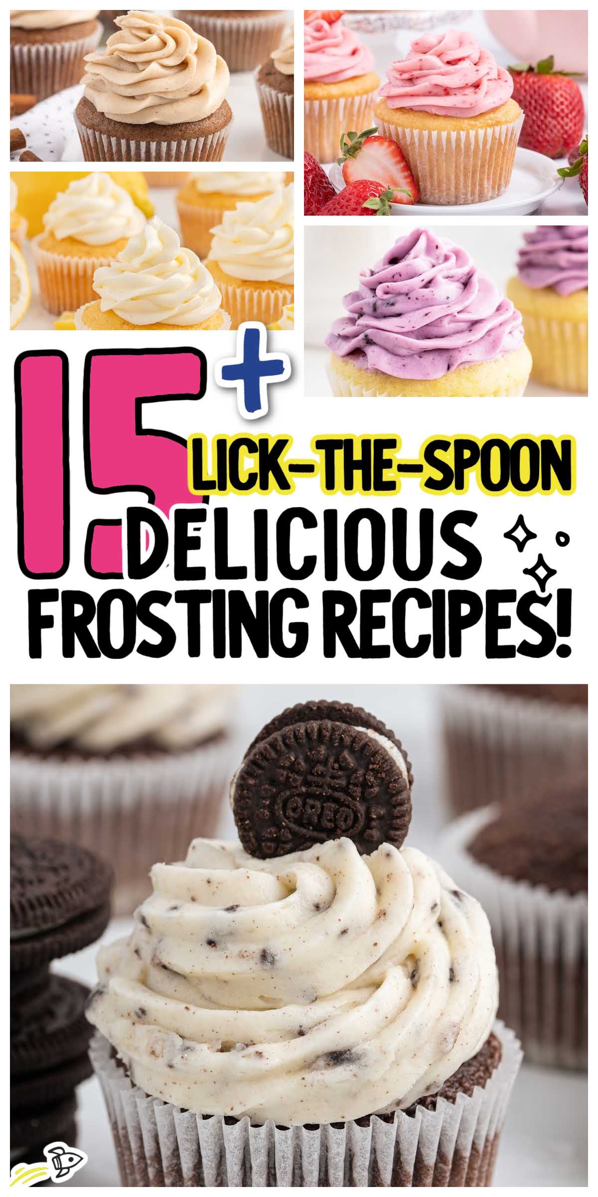 15+ Easy Frosting & Icing Recipes for Any Dessert - Spaceships and ...